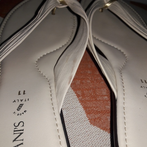 Damiani | Shoes | Damianis Made In Italy Cream Color Sandals | Poshmark